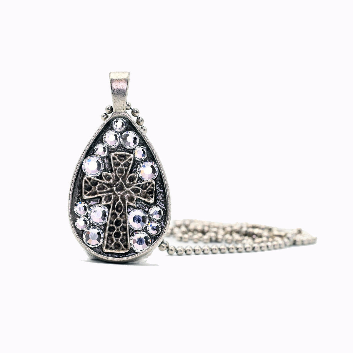 Cross Teardrop Necklace - Pretty Hunter – Prettyhunter.com